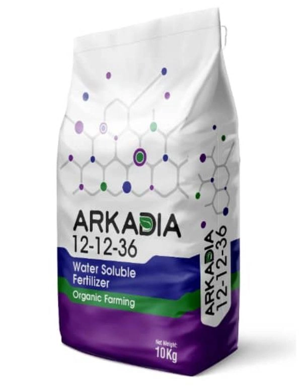 کود 36+12+12 آرکادیا مناسب برای باردهی و خوشه دهی | نیاز گیاهان